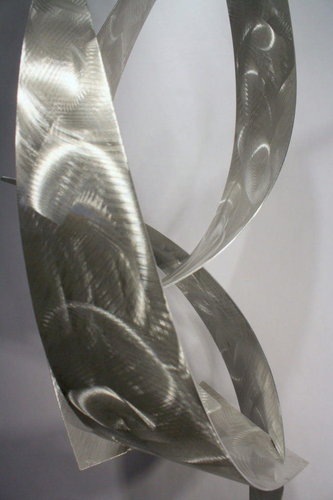 Alex Kovacs – Modern Abstract In-Outdoor Metal Sculpture Rainbow Art ...